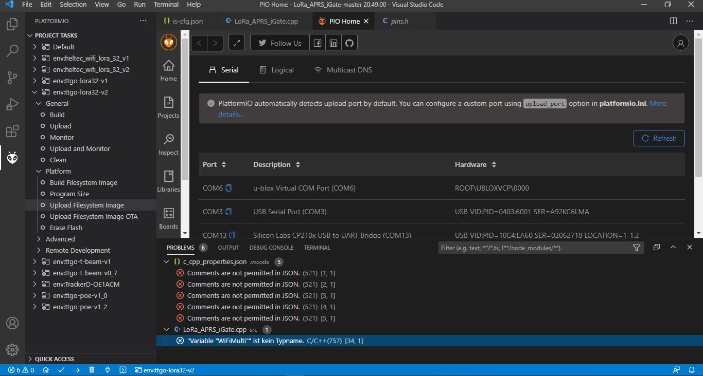 Solar mode is killing FLASH · Issue #69 · lora-aprs/LoRa_APRS_iGate · GitHub
