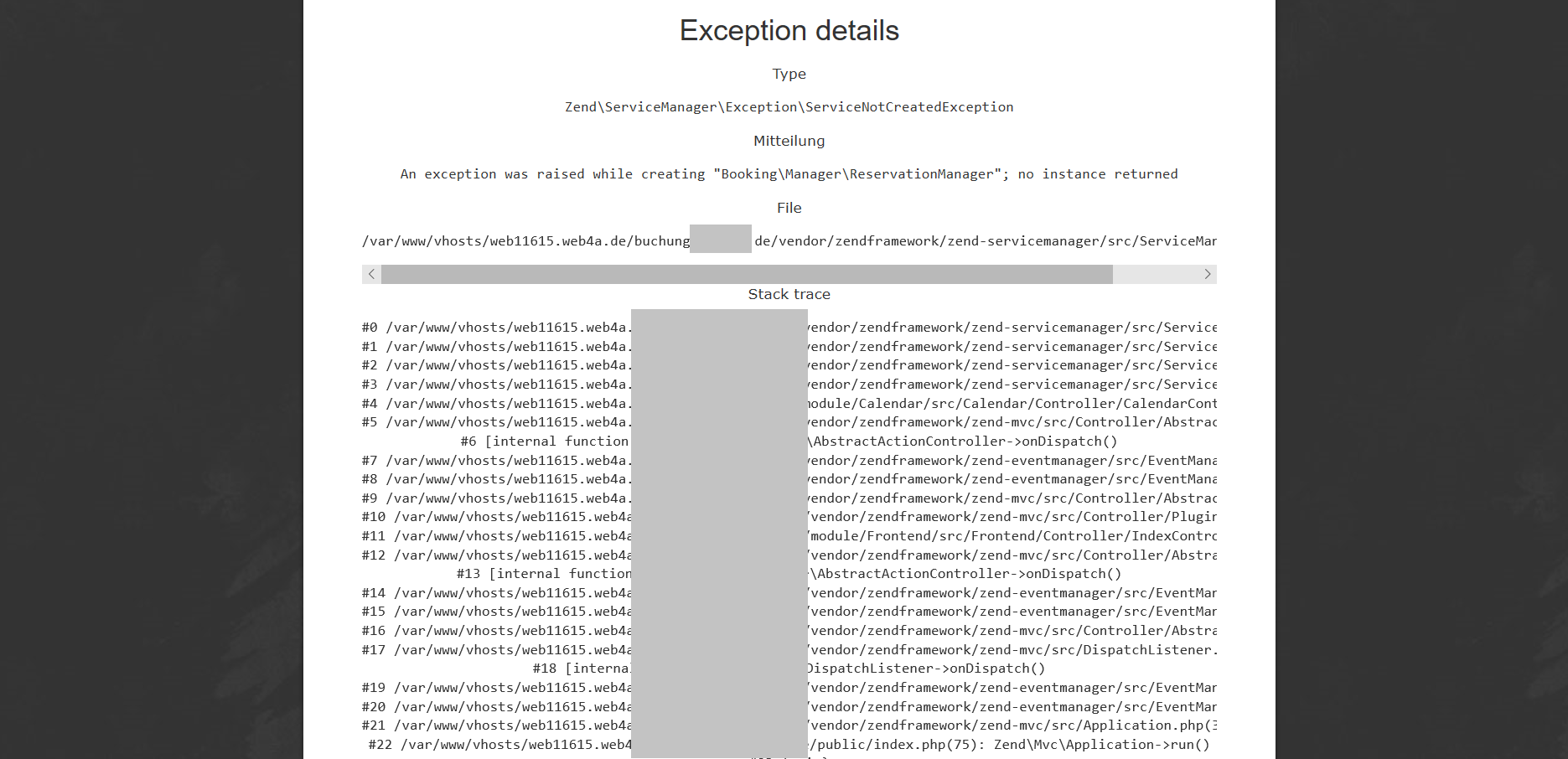 An exception was raised while creating "Booking\Manager\ReservationManager · Issue #298 · tkrebs ...