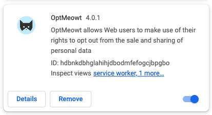 Unexpected Behavior in Chrome Incognito · Issue #389 · privacy-tech-lab/gpc-optmeowt · GitHub