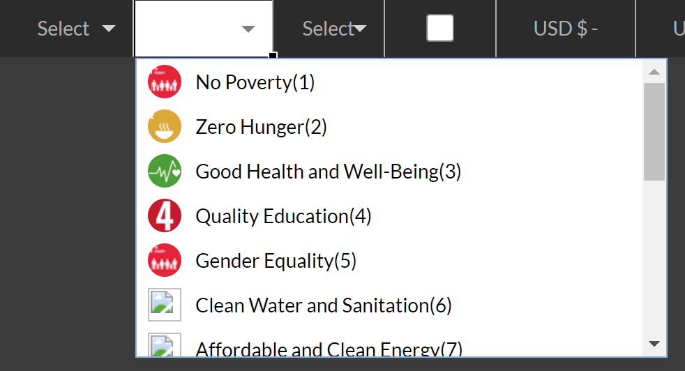 Rounded icon for dropdown · Issue #1382 · jspreadsheet/ce · GitHub