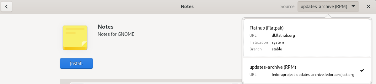 [BUG] rpm repo shown in gnome software · Issue #175 · fedora-silverblue/issue-tracker · GitHub