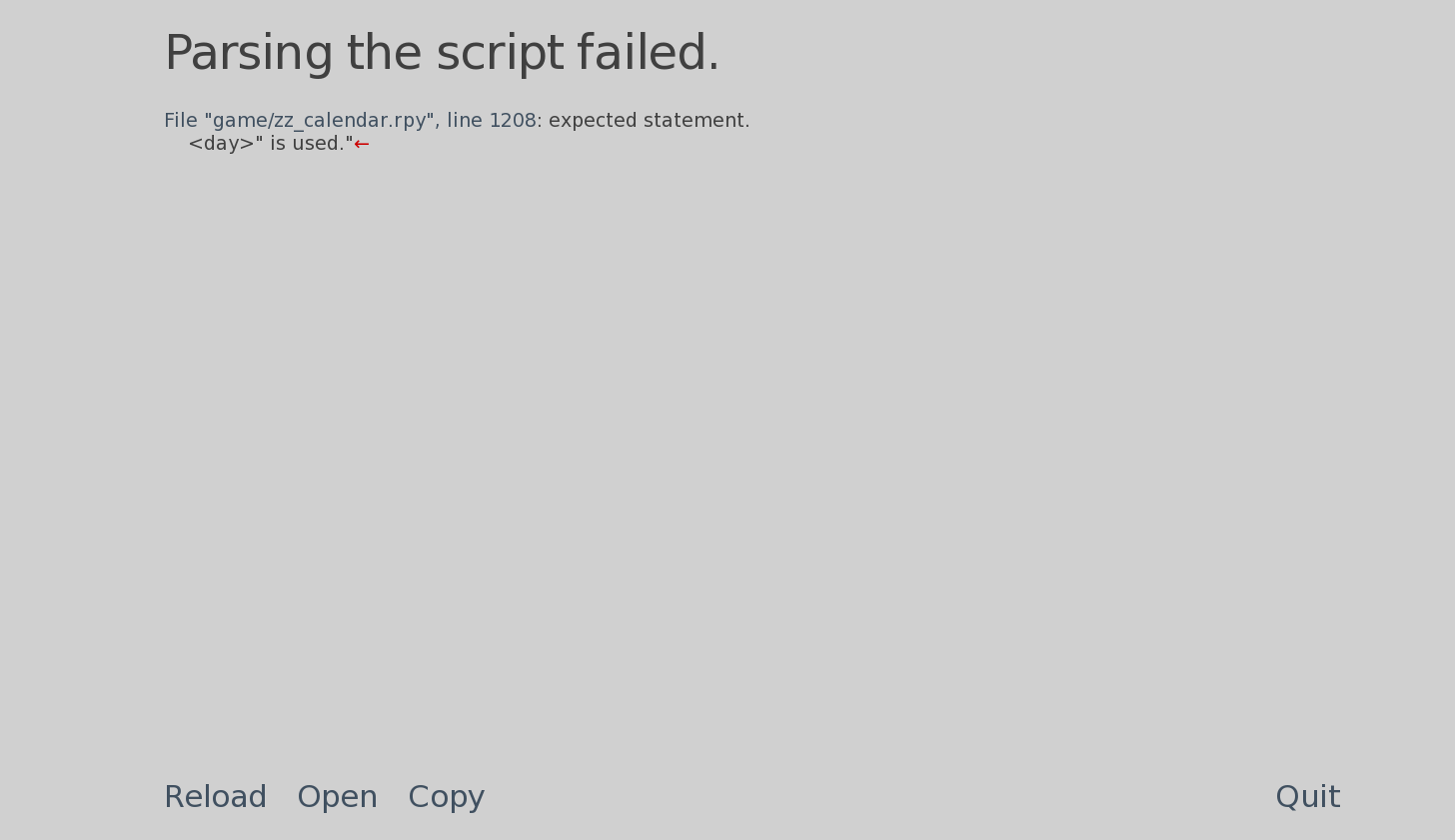 Parsing File Error · Issue 9567 · Monika After Story Monikamoddev · Github