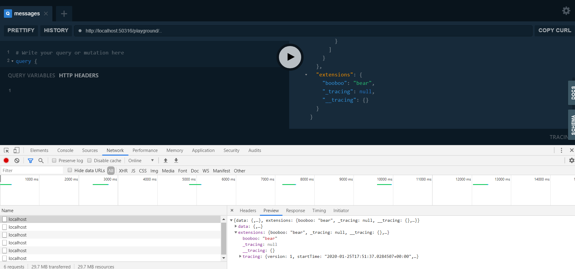 Apollo Tracing Doesn't Add Tracing Result to Extensions Map · Issue #1398 · ChilliCream/graphql ...