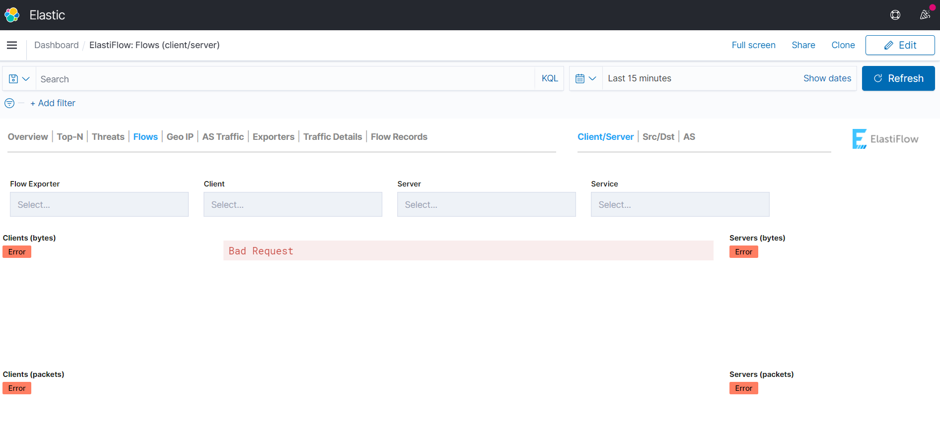 Elastiflow Errors (bad request) · Issue #657 · robcowart/elastiflow · GitHub