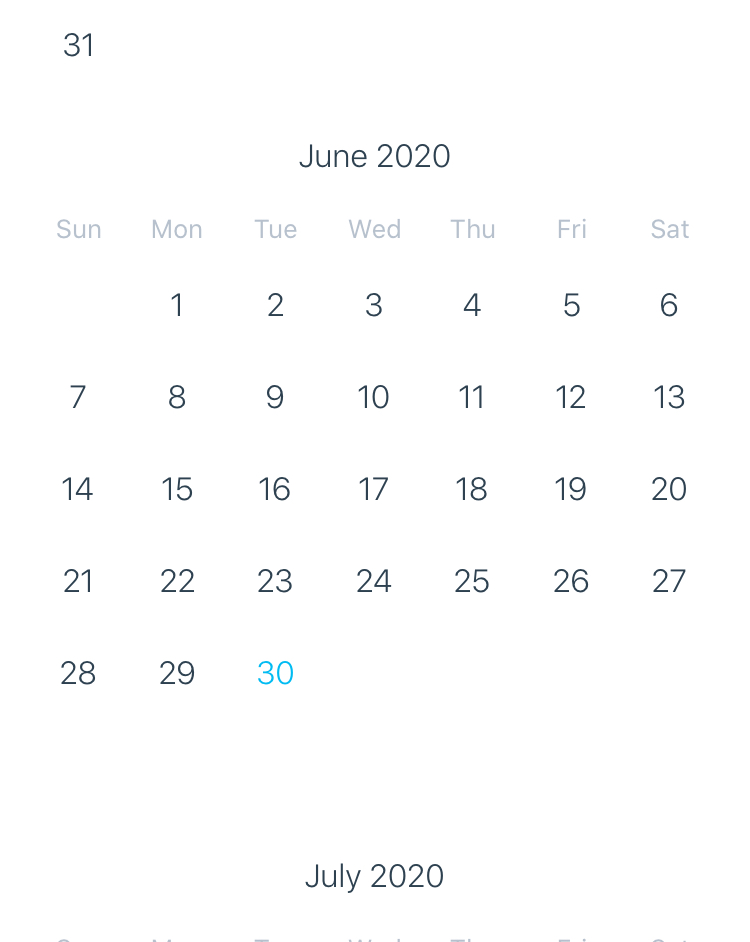 Vertical CalendarList renderHeader is not producing any output · Issue #1216 · wix/react-native ...