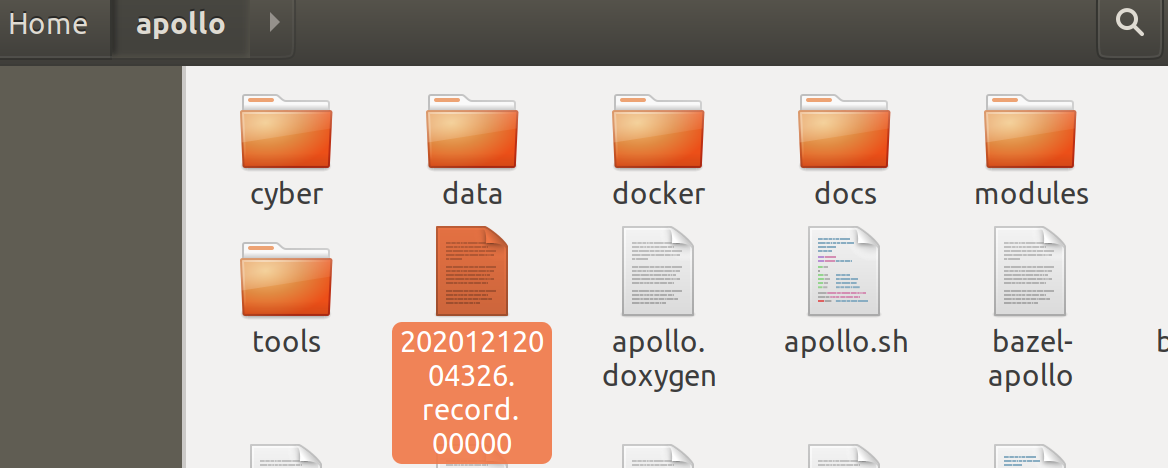 Questions in running cyber_recorder · Issue #13178 · ApolloAuto/apollo · GitHub