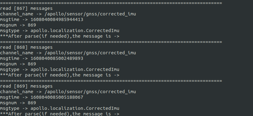 Questions in running cyber_recorder · Issue #13178 · ApolloAuto/apollo · GitHub