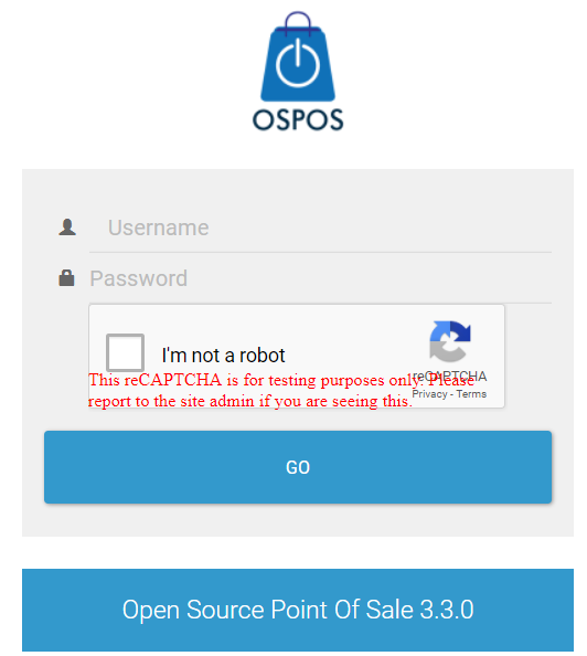 Login Form has a captcha with red text on Demo Server -BUG · Issue #2138 · opensourcepos ...