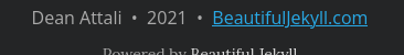 Update copyrightyear · Issue #926 · daattali/beautiful-jekyll · GitHub