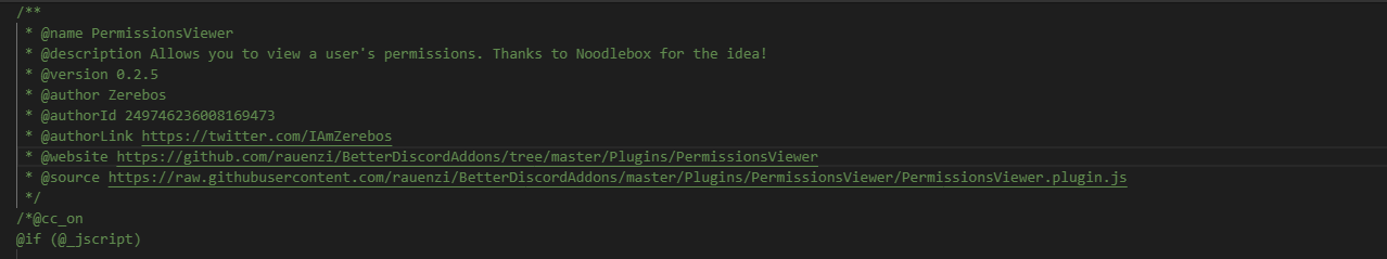 [Feature] AutoUpdate link · Issue #666 · zerebos/BetterDiscordAddons · GitHub