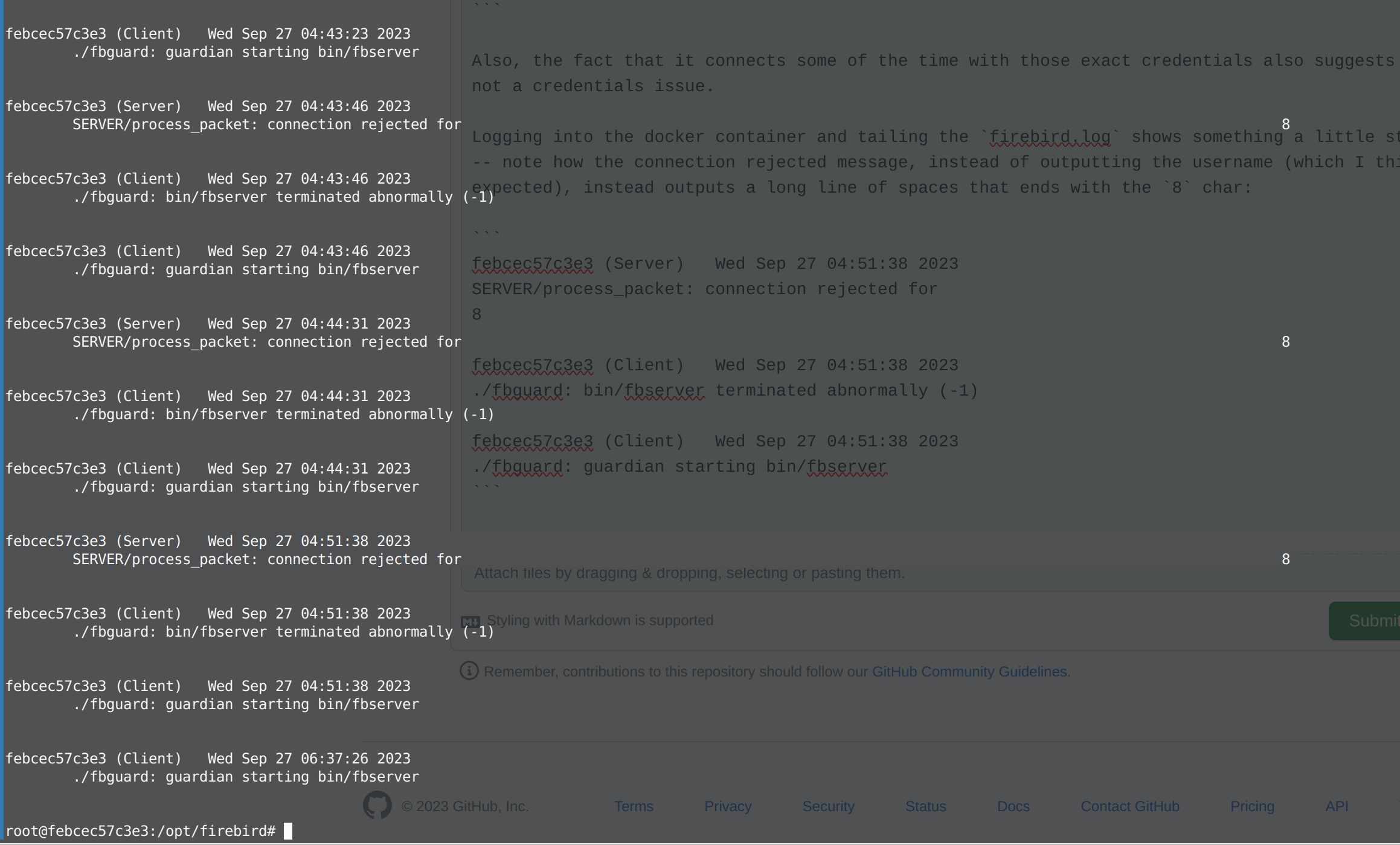 Wireprotocol Operational Error Firebird 156 Superserver · Issue 103 · Nakagamipyfirebirdsql