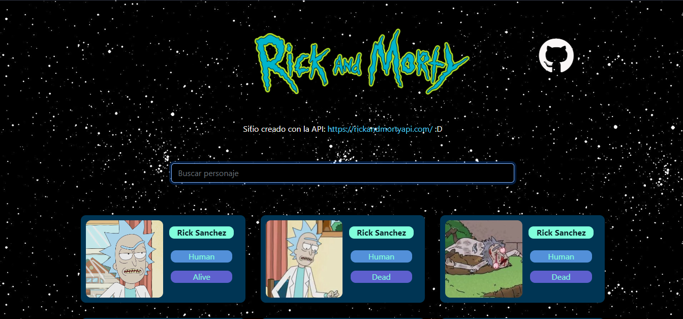 GitHub - TheJonaCode/RickAndMorty_API: Sitio web usando la API de Rick and Morty