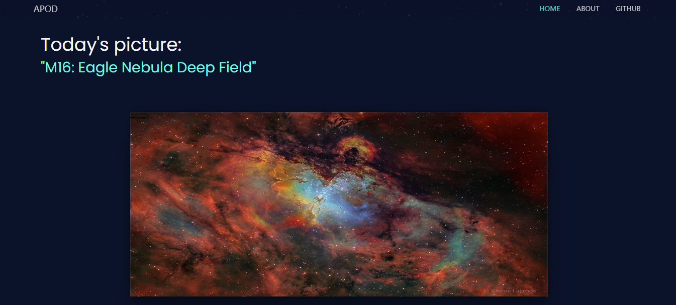 GitHub - TheJonaCode/NASA_API: Web Site with NASA API: "Astronomy Picture of The Day"