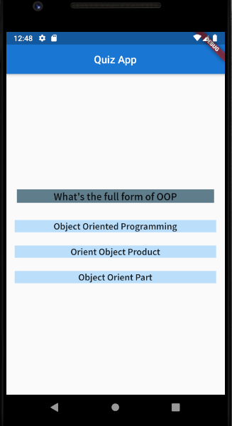 GitHub - iabduljamil/Simple-Quiz-App: Flutter Simple Quiz App