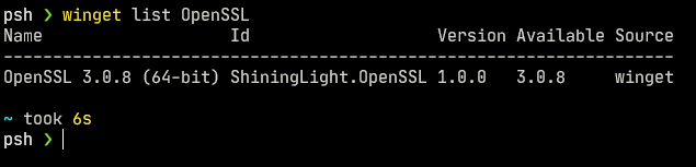 [Package Issue]: ShiningLight.OpenSSL · Issue #99634 · microsoft/winget-pkgs · GitHub