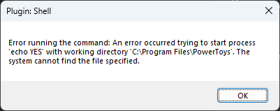 Plugin: Shell fails to run some commands · Issue #25636 · microsoft ...