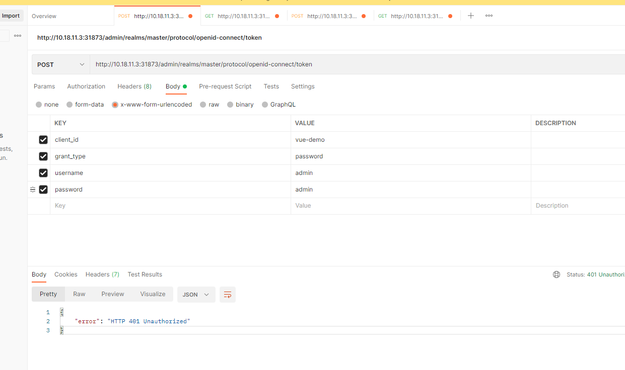 Protocolopenid Connecttoken 返回401 · Issue 15184 · Keycloakkeycloak · Github 9765