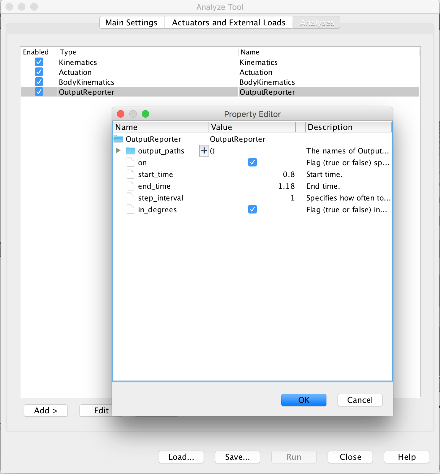 For OutputReporter, attempting to edit output_paths causes crash. · Issue #462 · opensim-org ...