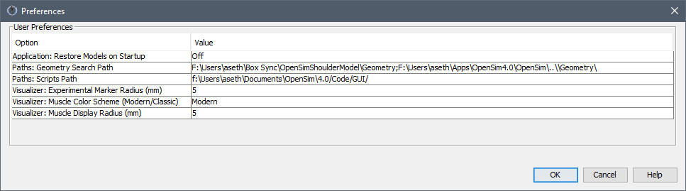 Geometry Path Has Default Appended Upon Launch Despite What User Had Set · Issue 1115 · Opensim