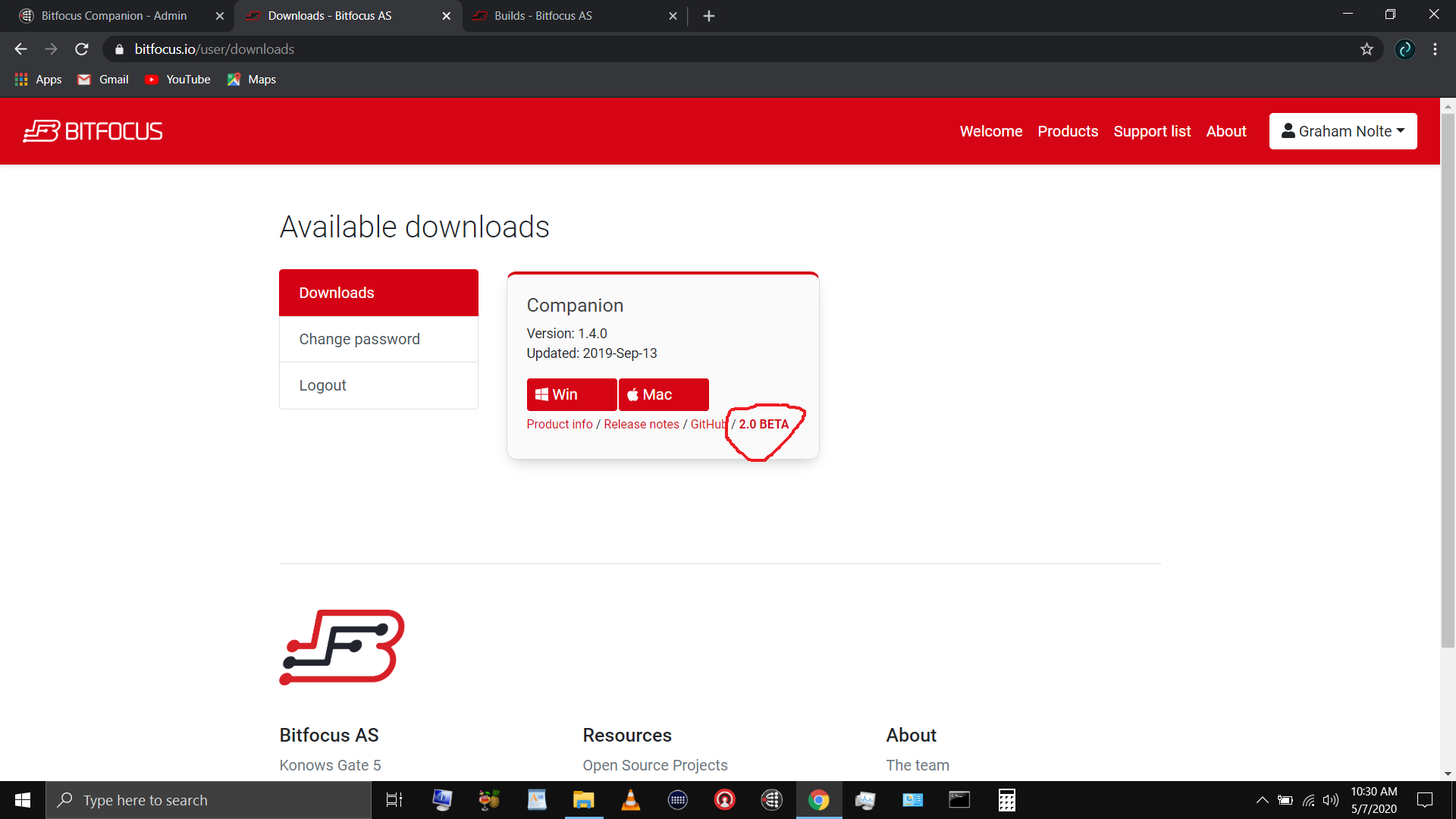 [BUG] Companion not recognizing StreamDeck · Issue #1100 · bitfocus/companion · GitHub