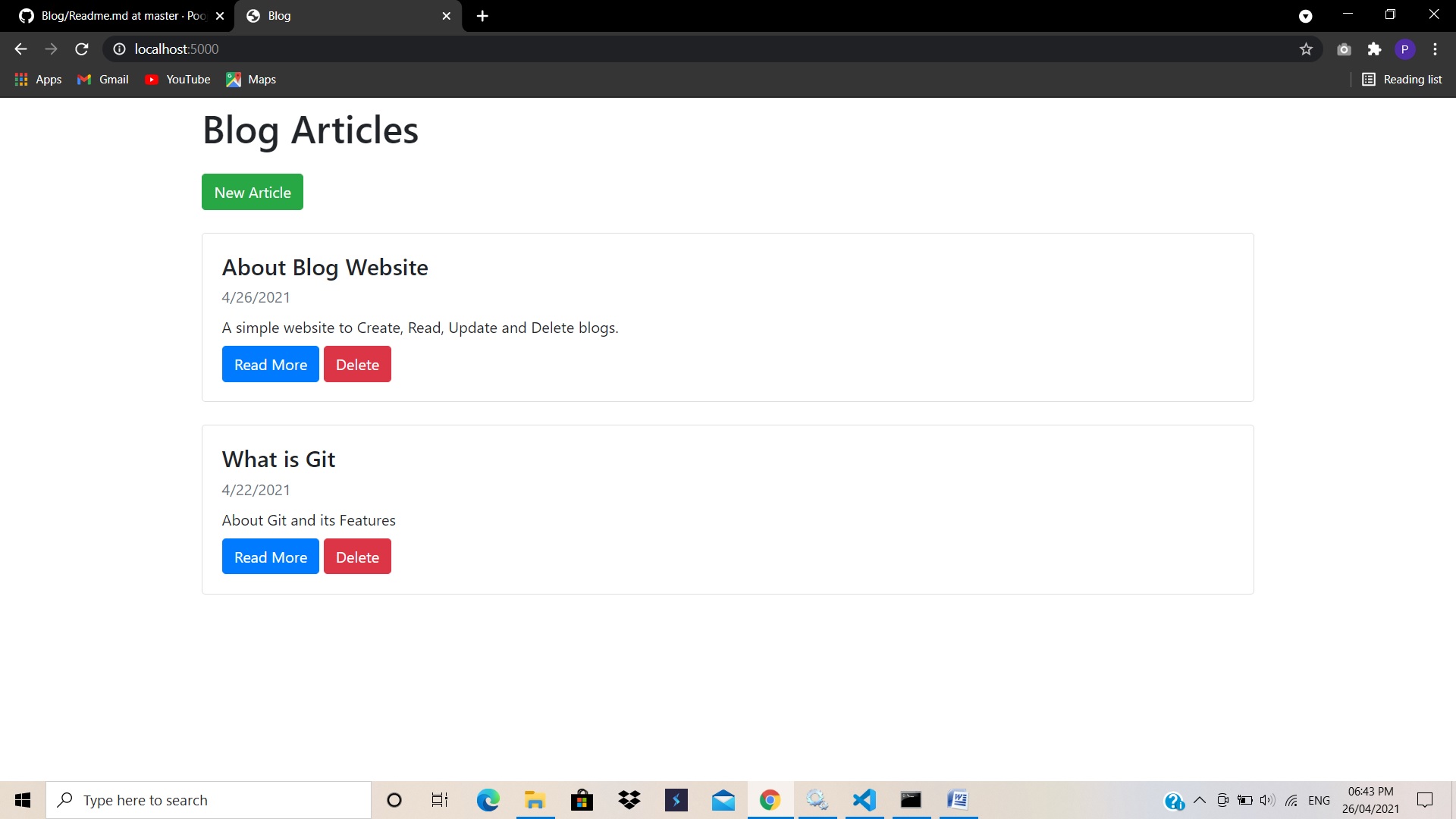 GitHub - akshatakudari20/Blog-master