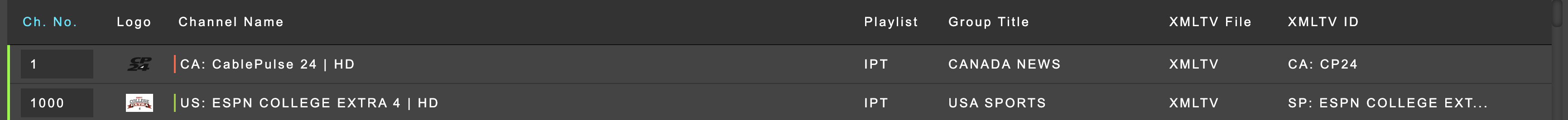 Custom Channel Mapping Plex · Issue #86 · xteve-project/xTeVe · GitHub