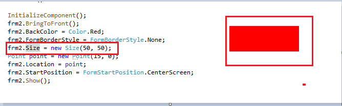 Can't set size of the form · Issue #4330 · dotnet/winforms · GitHub