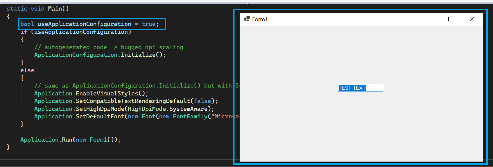 Applicationconfiguration Bug With Dpi Scaling When Applicationdefaultfont Is Set · Issue 6191