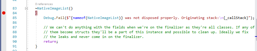 Propertygrid Allocates Imagelist Handles While Disposing · Issue 3485 · Dotnetwinforms · Github