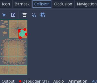 Autotile editor- cant delete navigation and occlusion polygons · Issue #13411 · godotengine ...