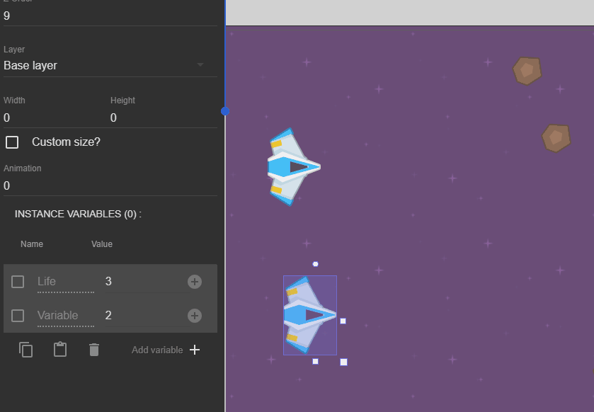 Idea - Automatically show default variables on each instance · Issue #477 · 4ian/GDevelop · GitHub