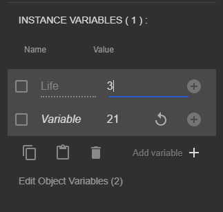 Idea - Automatically show default variables on each instance · Issue #477 · 4ian/GDevelop · GitHub