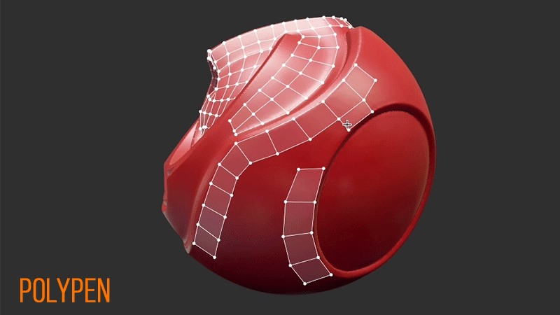 Take into consideration existing edges when drawing polygons in ...