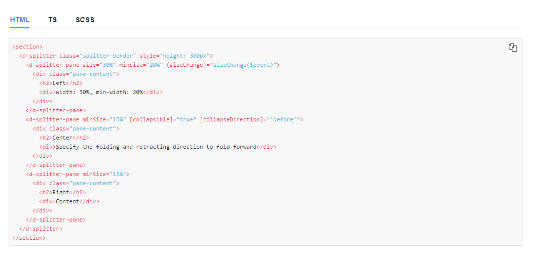 [让使用者很难想到的事情] Splitter分割器问题 · Issue #220 · DevCloudFE/ng-devui · GitHub