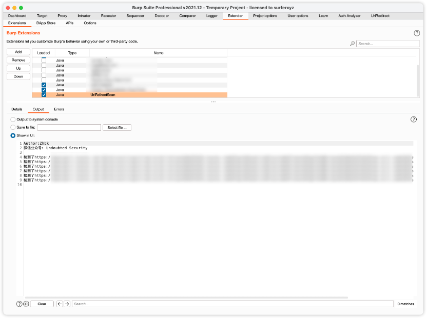 GitHub - FridaZhbk/UrlRedirectScan