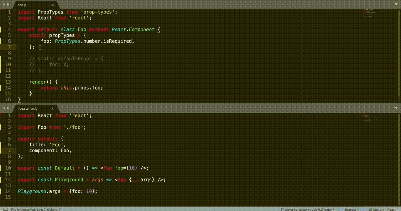 Controls: boolean control throws a red warning