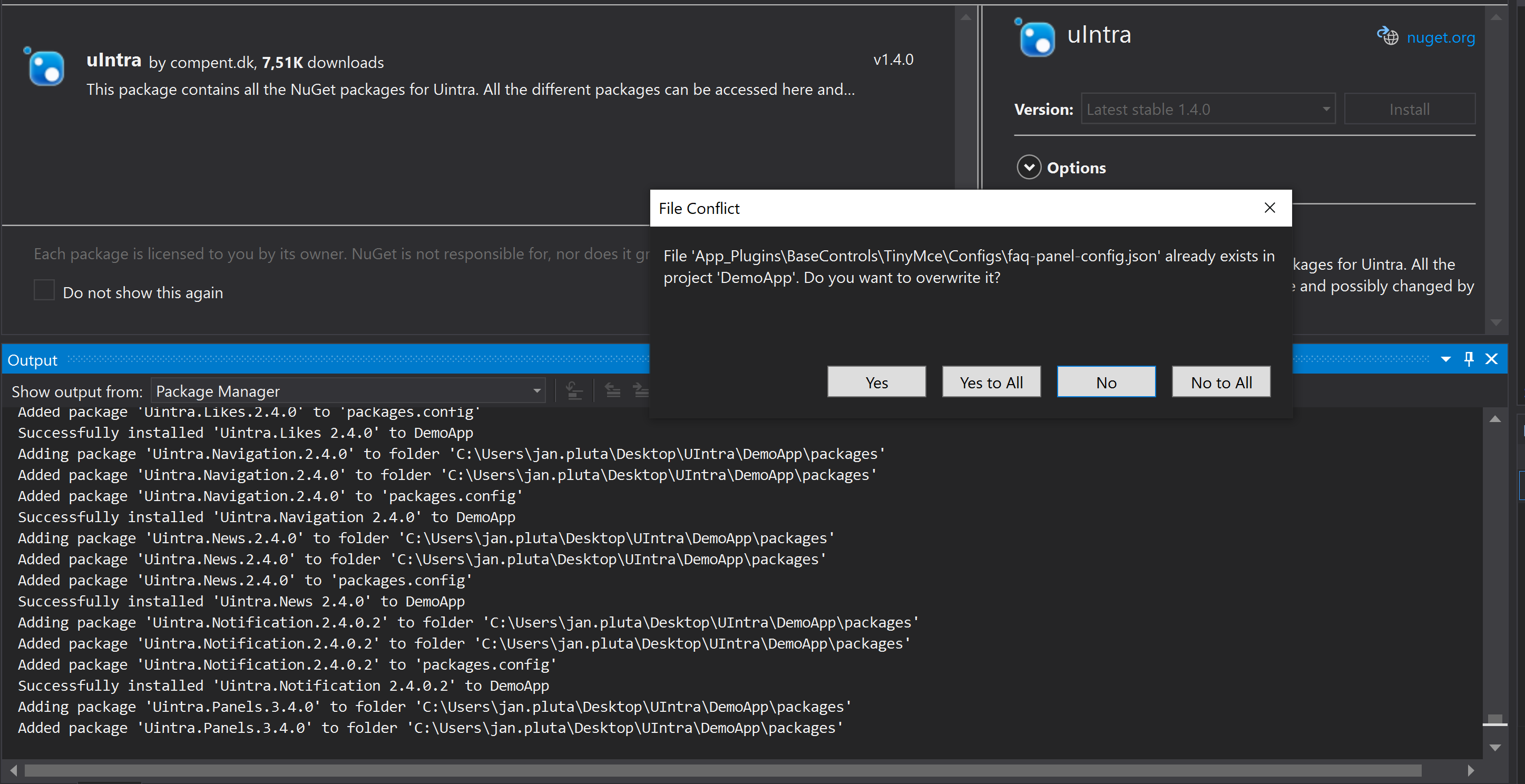 Error during installation · Issue #73 · Uintra/Uintra · GitHub