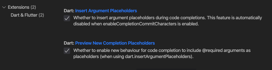 Parens Not Being Brought When Using Autocomplete · Issue 2477 · Dart Codedart Code · Github