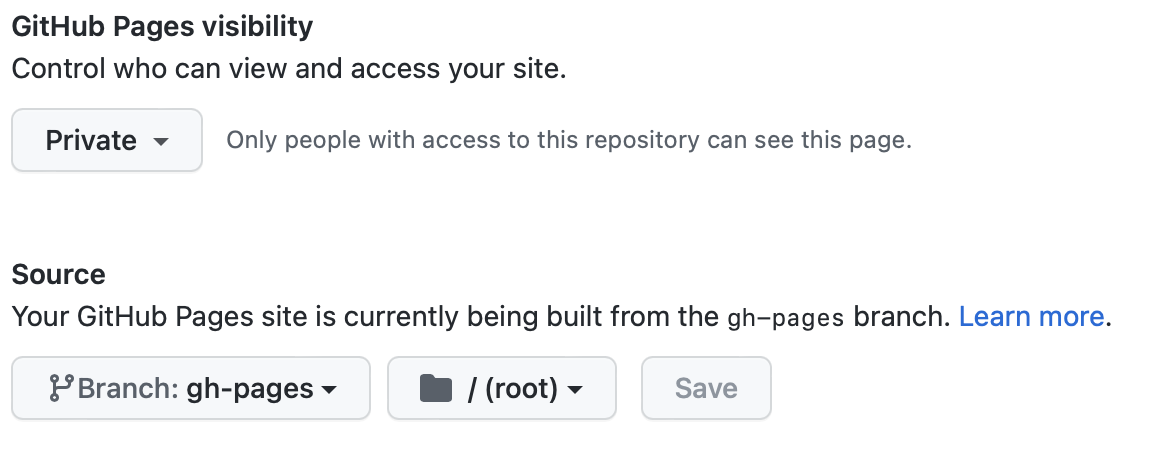 support: Artifact deployed not in the root folder of `gh-pages` branch · Issue #717 · peaceiris ...