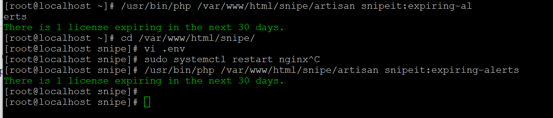 Alerts do not work · Issue #12539 · grokability/snipe-it · GitHub