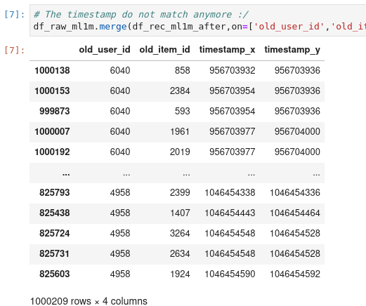 [🐛BUG] ml-1m timestamps are incorrectly loaded (possibly timestamps of other datasets?) · Issue ...