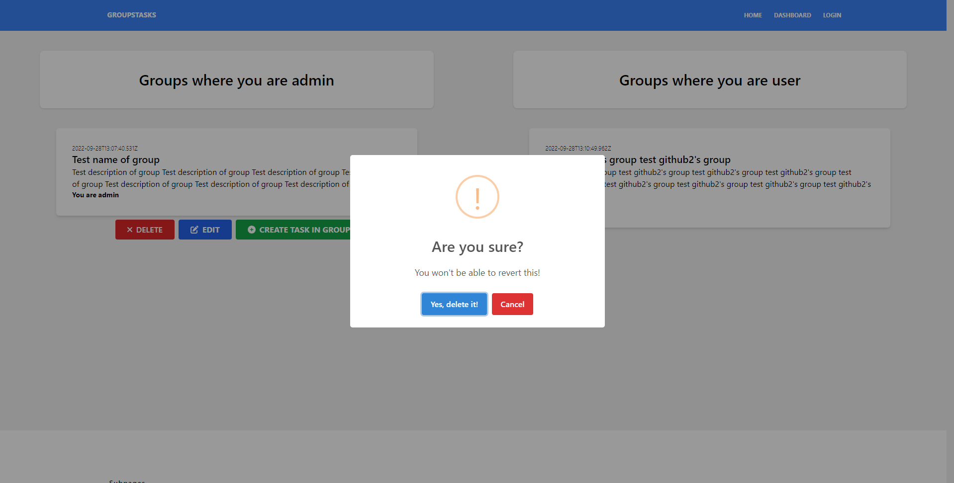 Github Stanislawsztrajtgroup Tasks Node Typescript React Application To Create Groups With