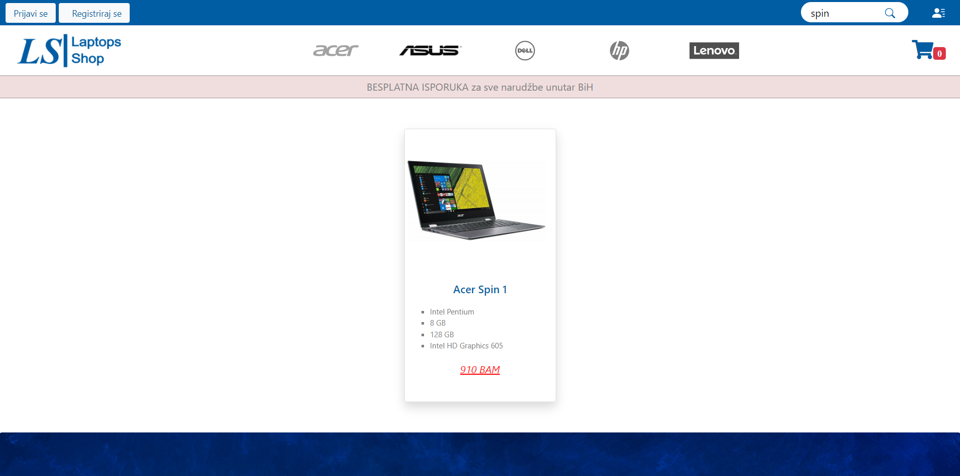 GitHub - MPenava/LaptopsShop