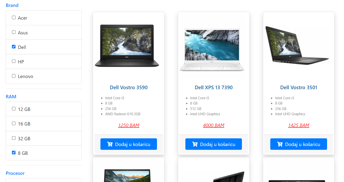 GitHub - MPenava/LaptopsShop