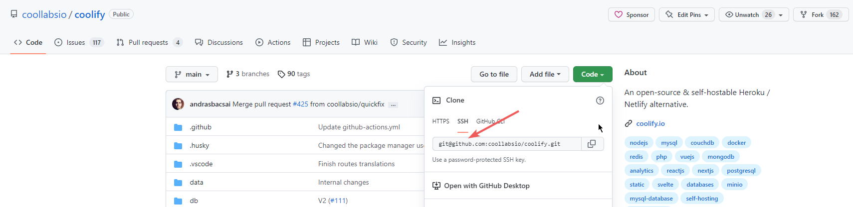 Gitlab self-hosted : coolify hard-codes the user ? · Issue #428 · coollabsio/coolify · GitHub