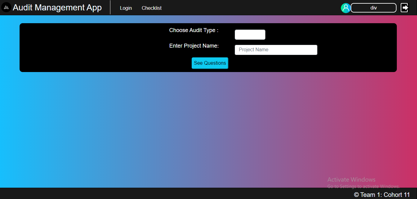 Github Div53audit Angular Angulalr App Of Audit Managament
