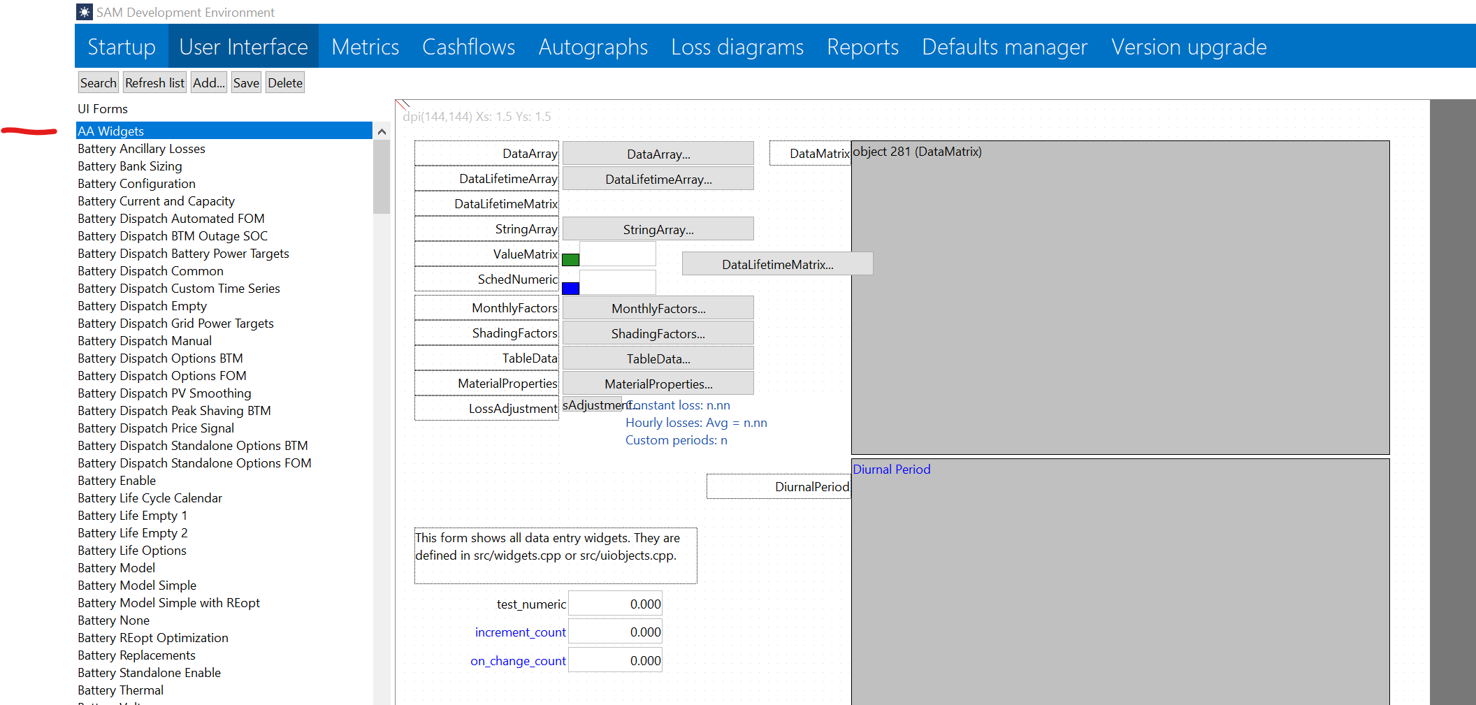 UI Editor Overlay Issue · Issue #882 · NREL/SAM · GitHub