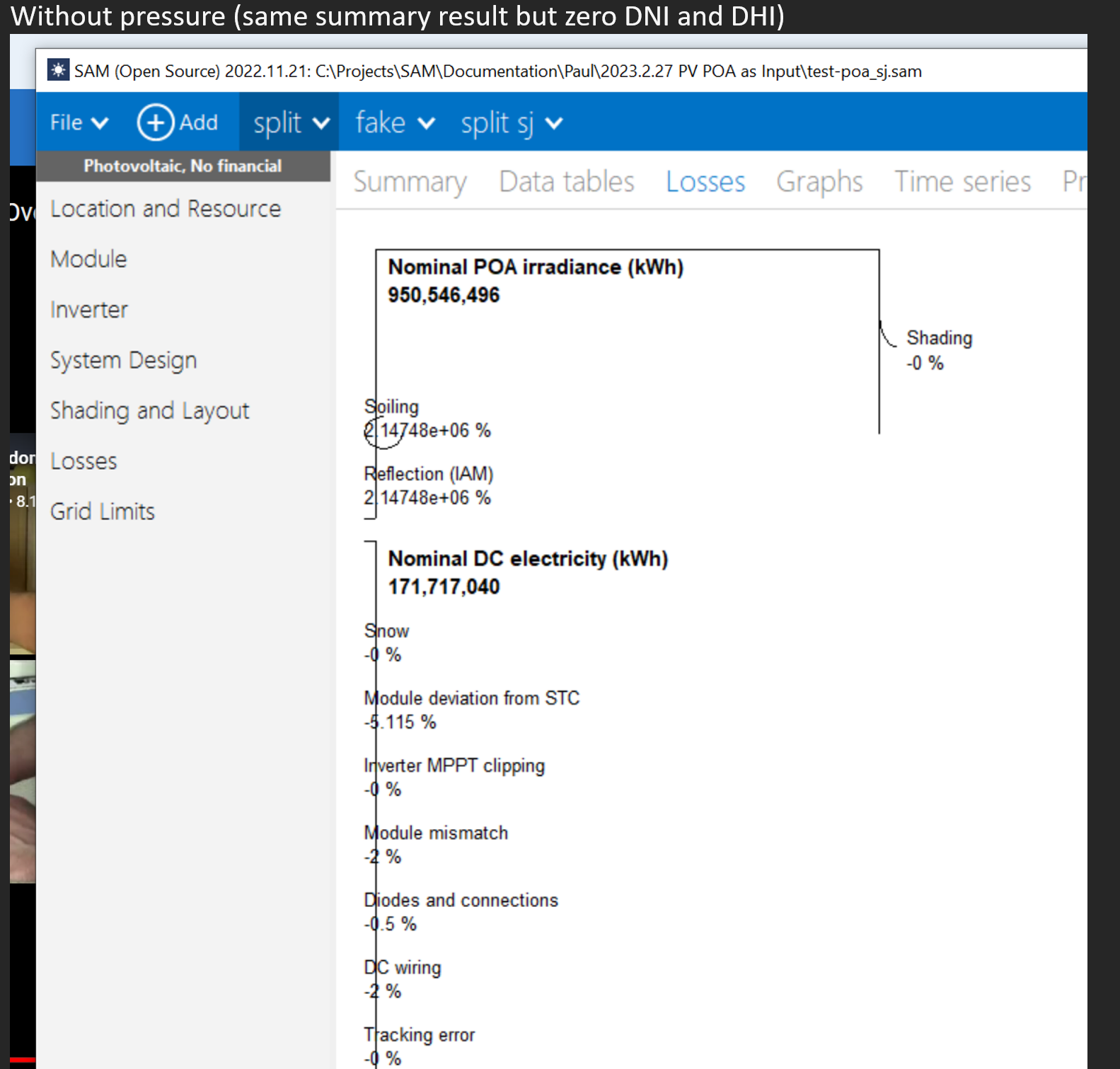 POA reference cell without pressure column loss diagram · Issue #1366 · NREL/SAM · GitHub