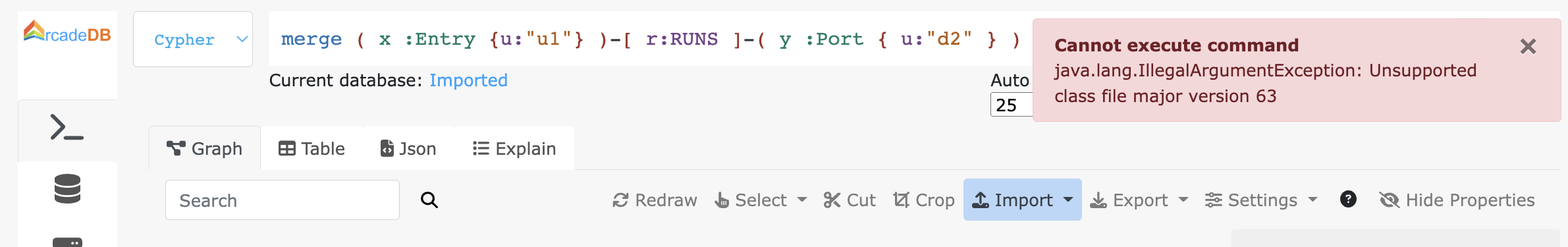 Cypher query returns Internal Error without any details of the actual error · Issue #696 ...