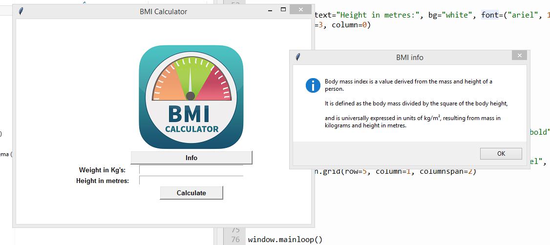 GitHub - PetosPy/BMI_Calculator: Let's see if you are overweight or not!